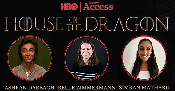 CGS virtual production trainees work on HBO's House of the Dragon VFX