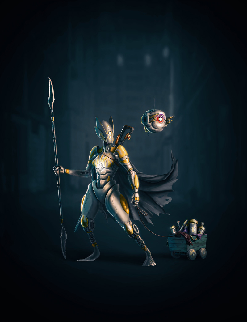 How The Witcher inspired Indrek Oper to study digital painting